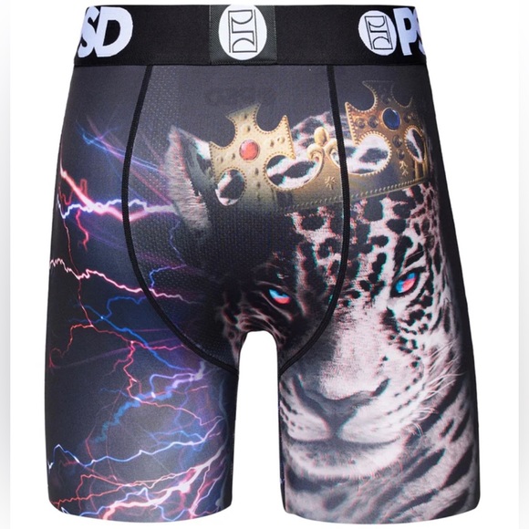 PSD | Underwear & Socks | Nwt Psd King Leo Underwear Blackmulti Boxer ...
